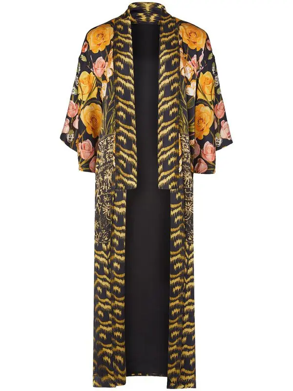 TEMPERLEY LONDON Cleo Long Coat - Black