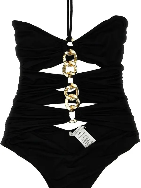 Elisabetta Franchi Chain Swimsuit
