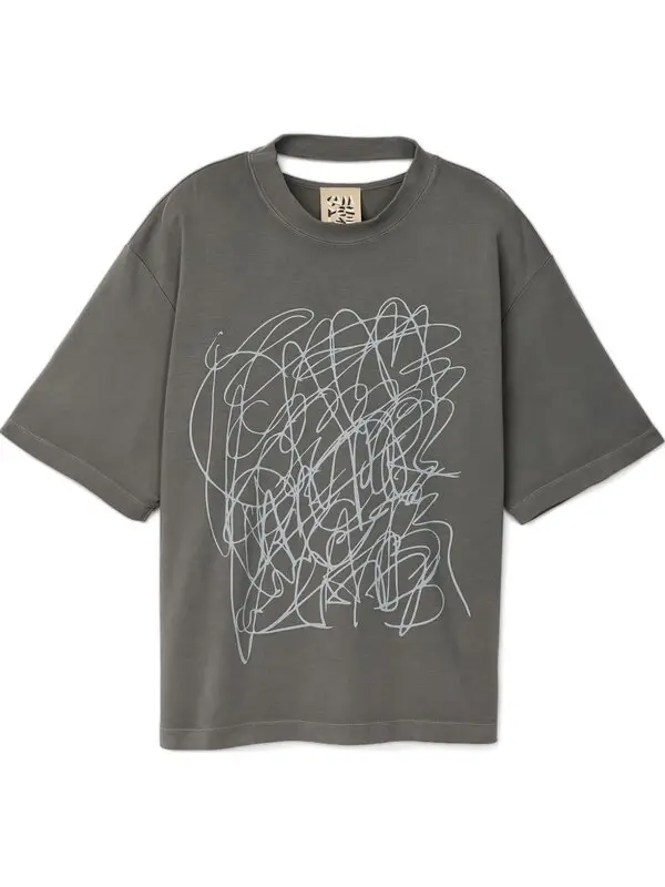 Camper Graphic-print T-shirt - Black