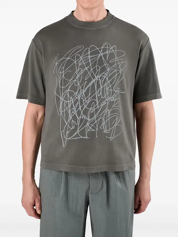 Camper Graphic-print T-shirt - Black