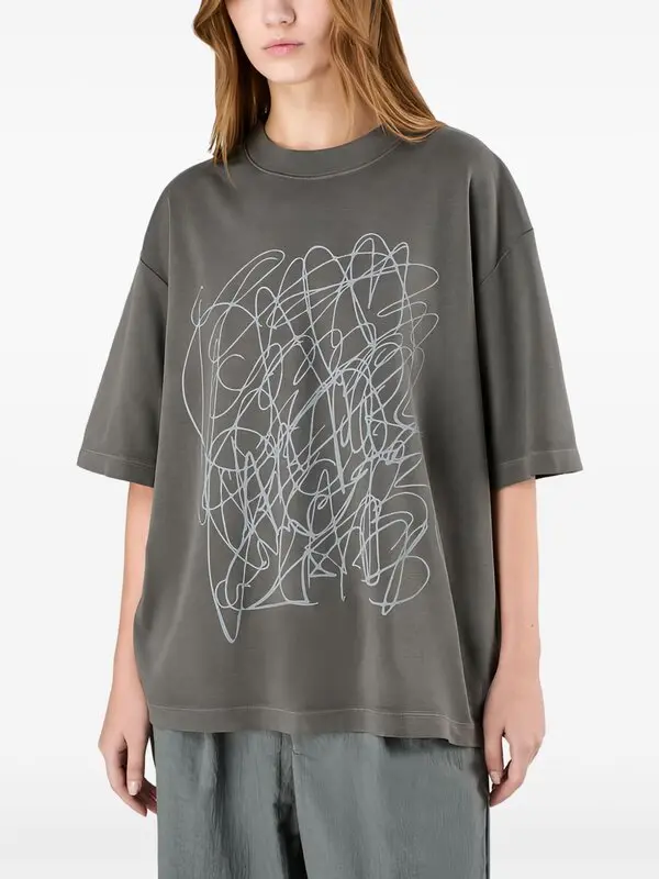 Camper Graphic-print T-shirt - Black