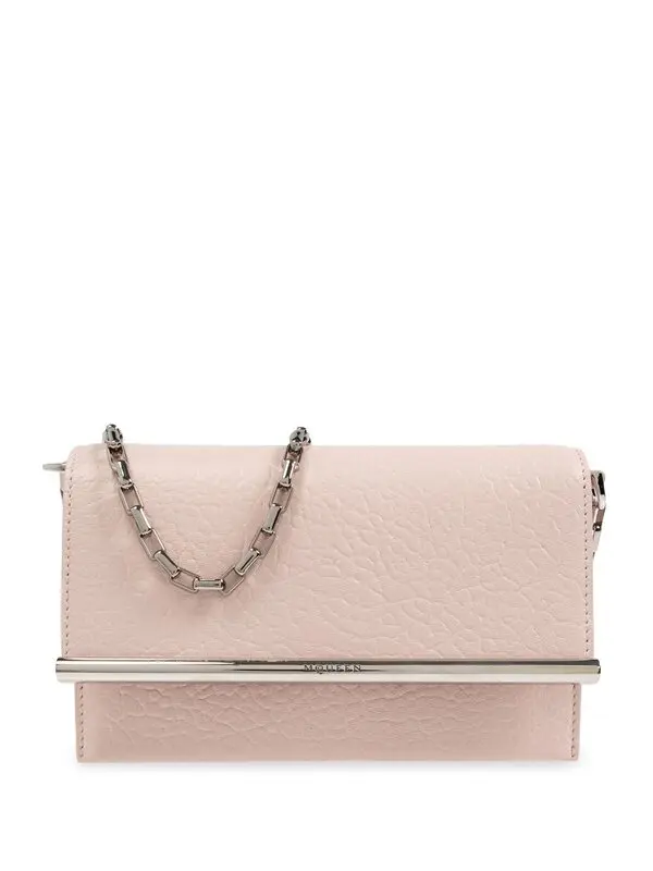 Alexander McQueen T-bar Clutch - Pink