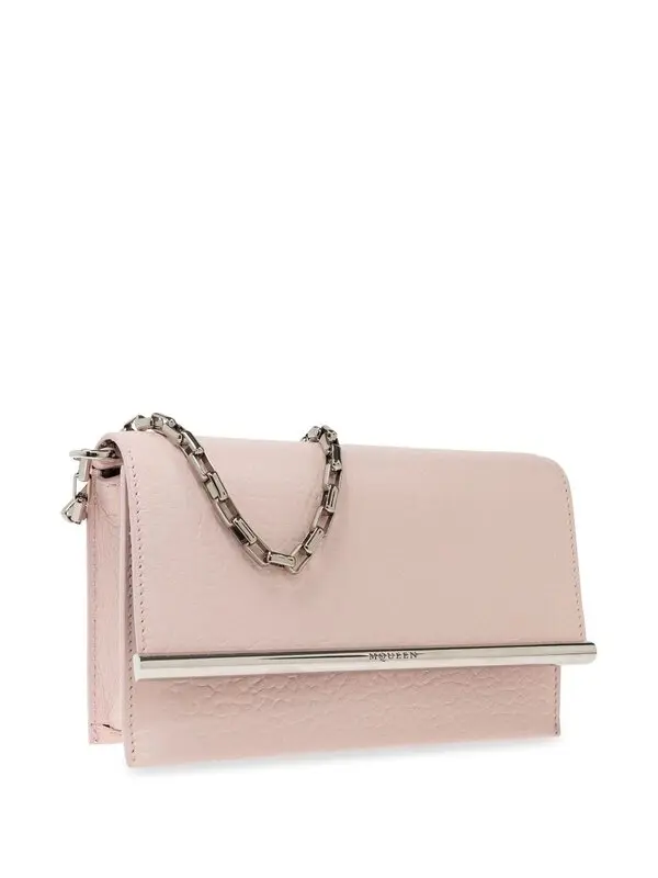 Alexander McQueen T-bar Clutch - Pink