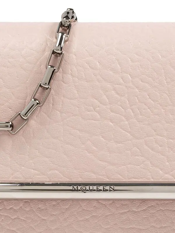 Alexander McQueen T-bar Clutch - Pink