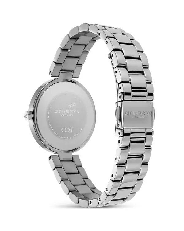 OLIVIA BURTON Dimension Watch, 32mm - Pink/silver
