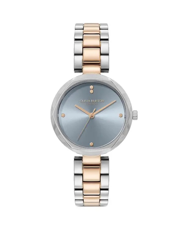 OLIVIA BURTON Dimension 32mm Watch - Blue/two Tone