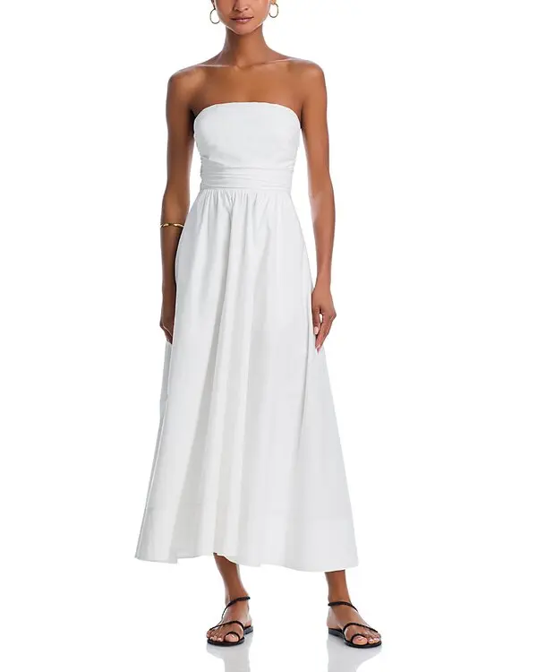 A.L.C. Tate Strapless Dress - White