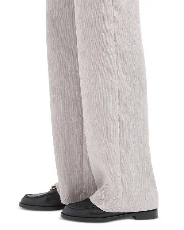 Emporio Armani Fluid Cannette Ribbed Trousers