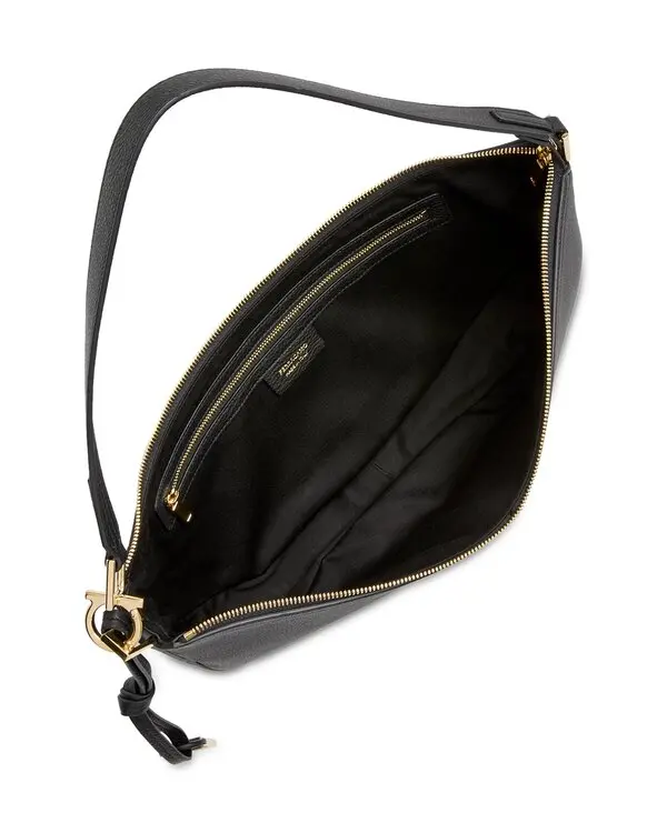 FERRAGAMO Smile Leather Shoulder Bag