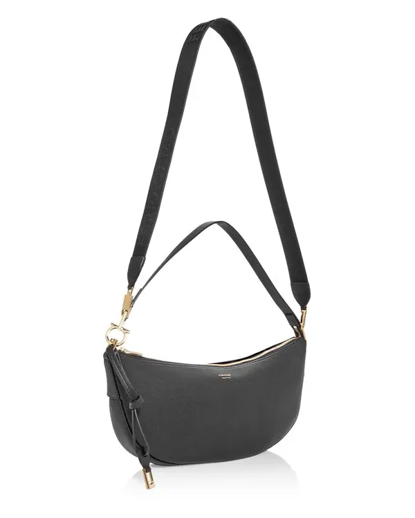 FERRAGAMO Smile Leather Shoulder Bag