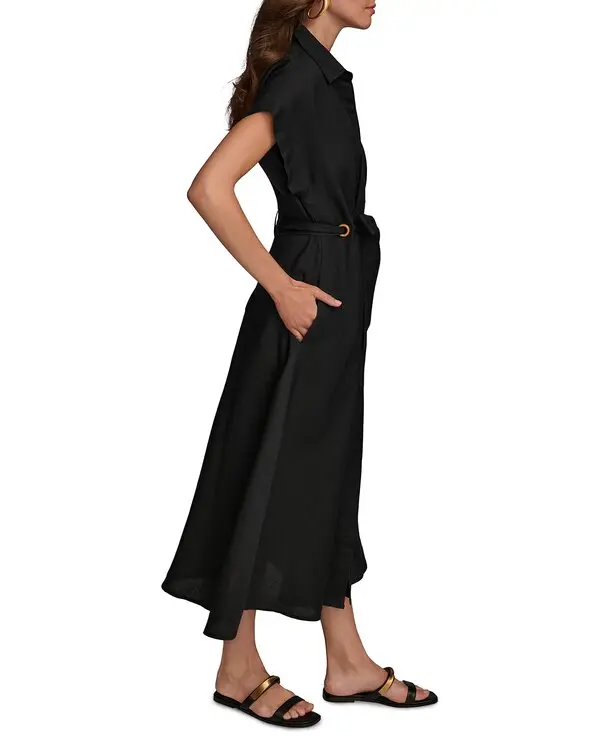 Donna Karan New York Belted Midi Dress