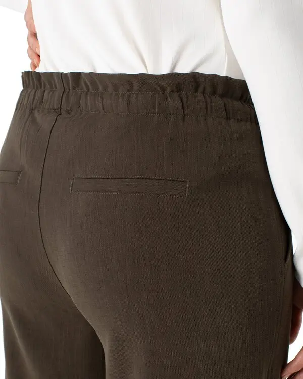 LIVERPOOL Tie Waist Ankle Pants