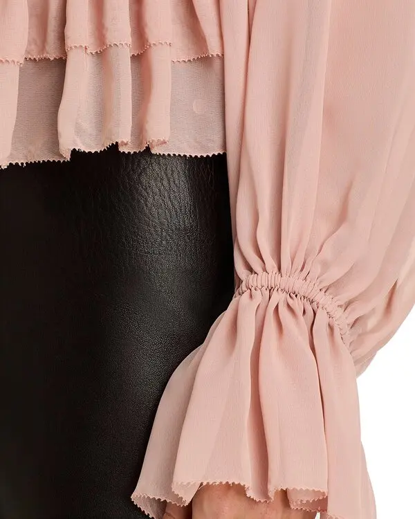 Ronny Kobo Soraya Ruffled Blouse