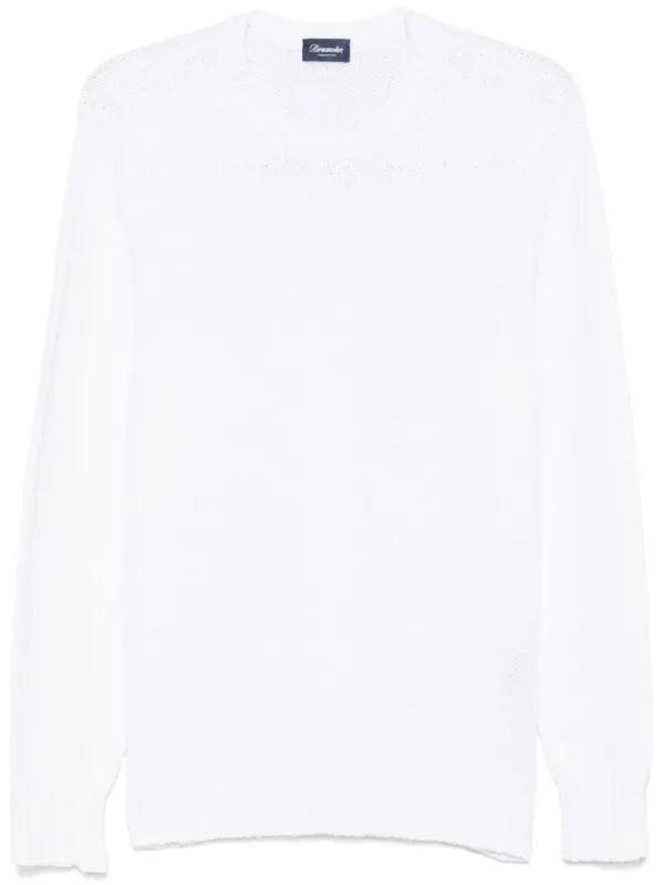 DRUMOHR Cotton Sweater - White