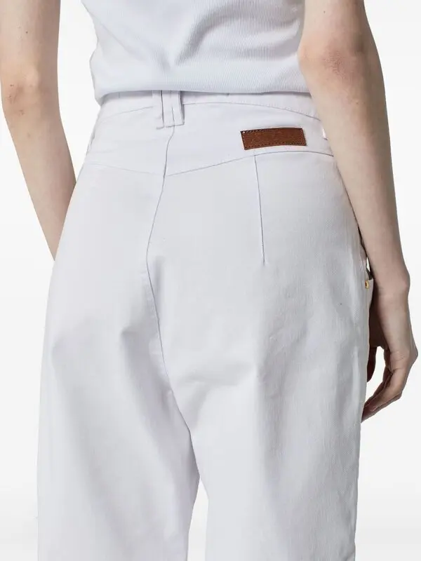 AMAPO Pleat-detailing Tapered Trousers