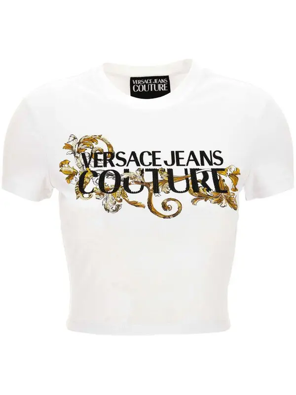 Versace Logo-print T-shirt - White