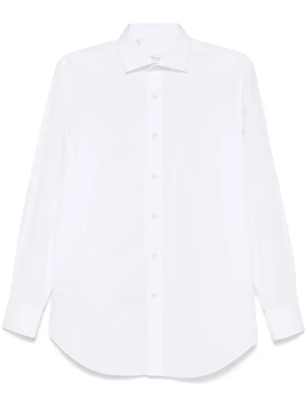 Brioni Cotton Shirt - White