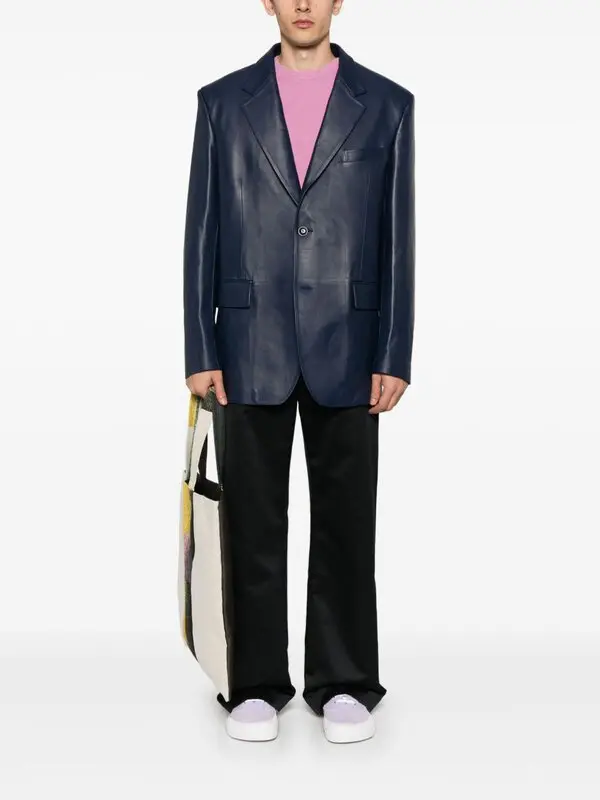 Marni Leather Blazer