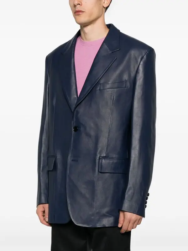 Marni Leather Blazer