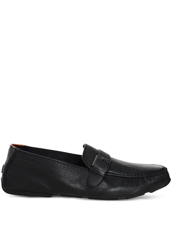 Santoni Hamel Loafers - Black