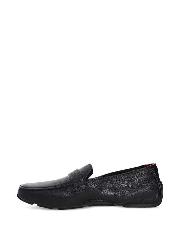 Santoni Hamel Loafers - Black