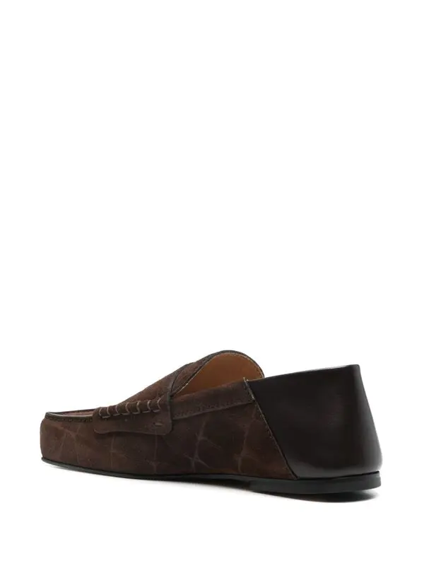 Jacquemus Carré Moccasins - Brown