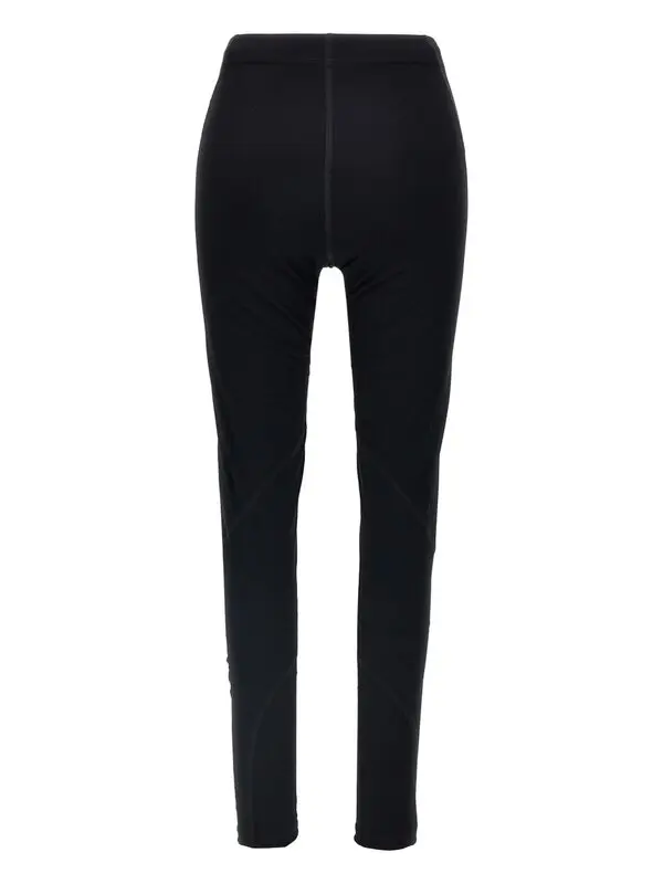 JIL SANDER Logo-print Leggings - Black