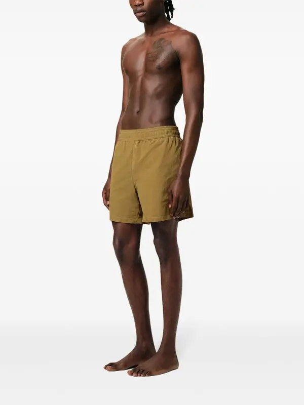 AMI Paris Swim Shorts - Yellow