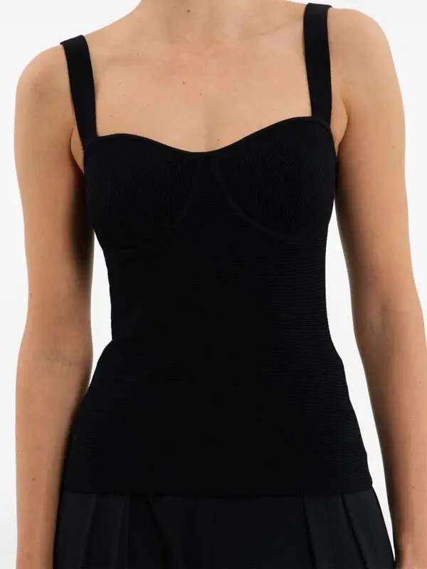 Rebecca Vallance Zia Top - Black