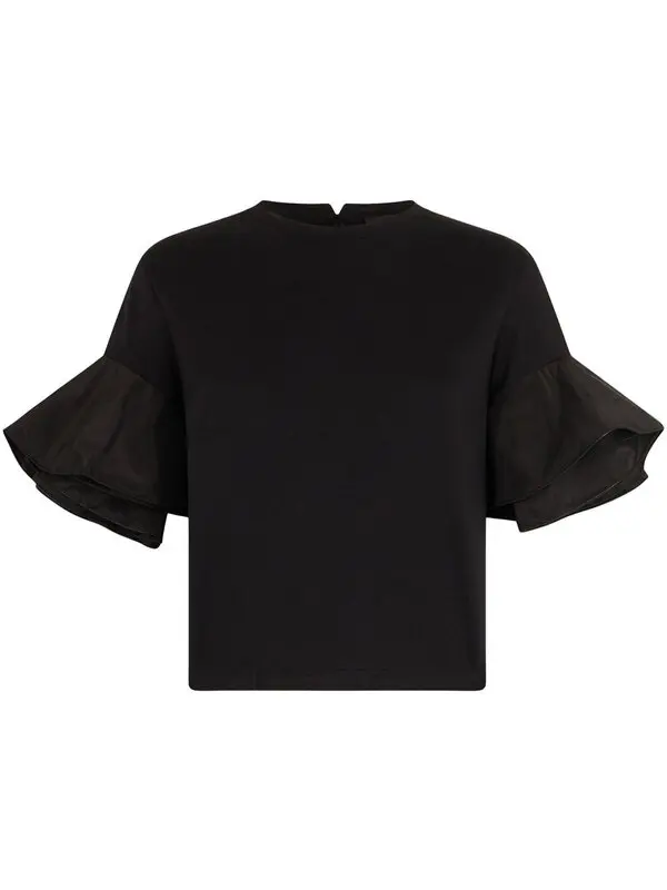 Liu Jo Flounce-sleeve T-shirt