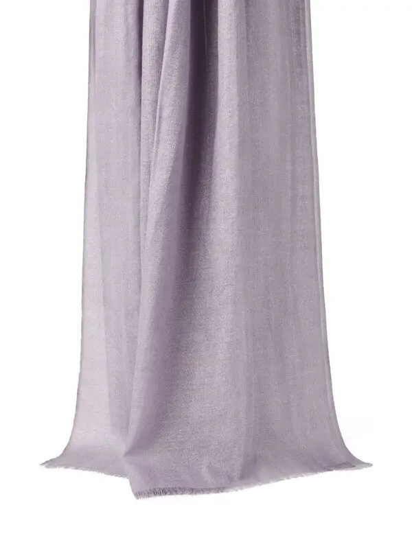 Brunello Cucinelli Translucent Fringe-edge Scarf