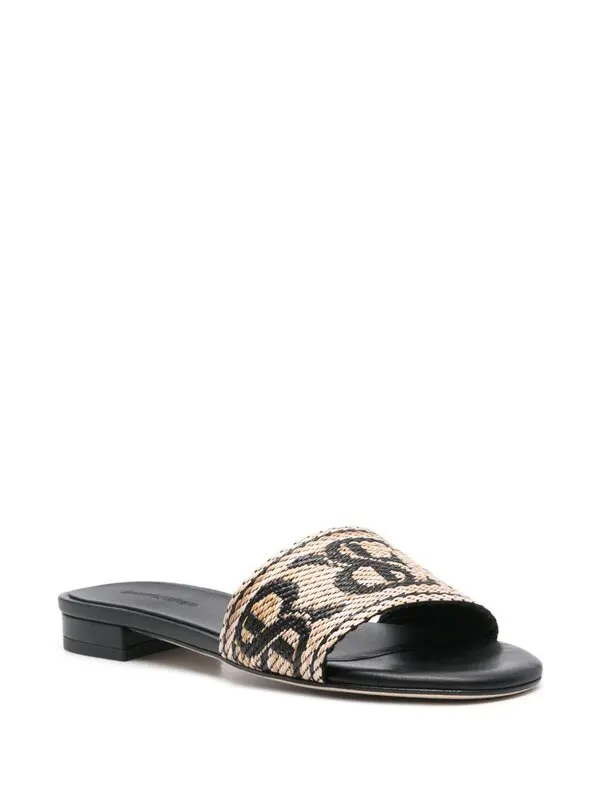 Ermanno Scervino Logo-jacquard Sandals