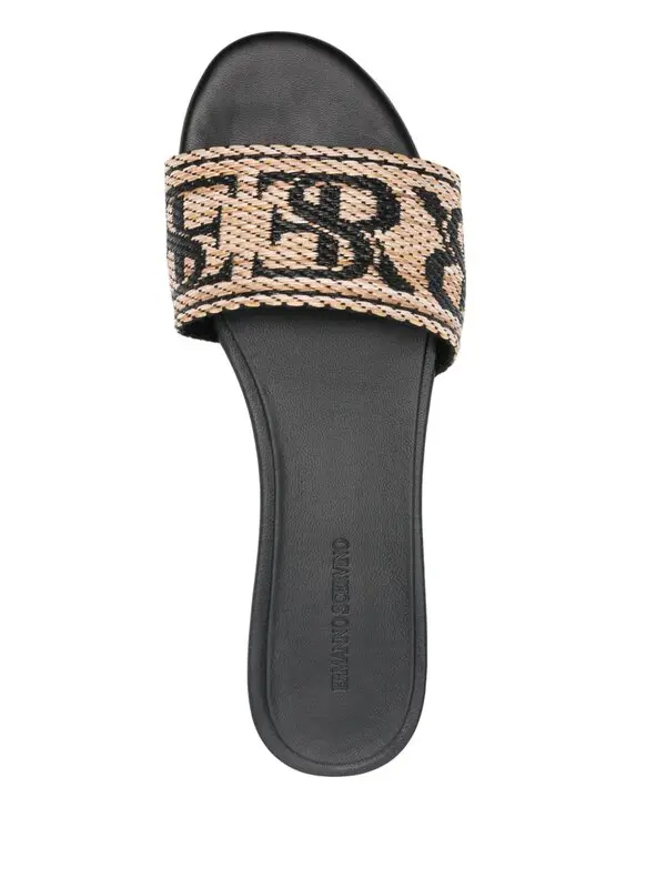 Ermanno Scervino Logo-jacquard Sandals