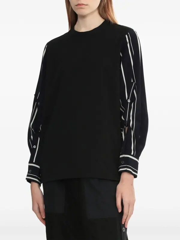 3.1 Phillip Lim Striped Long Sleeve Top
