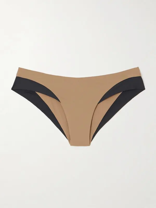 Marysia Calacatta Bikini Briefs - Brown