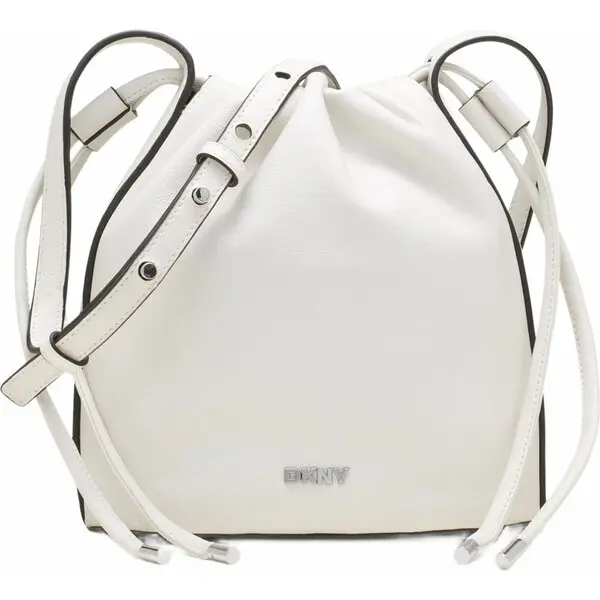 Dkny Channing Small Drawstring Bag - Marshmallow