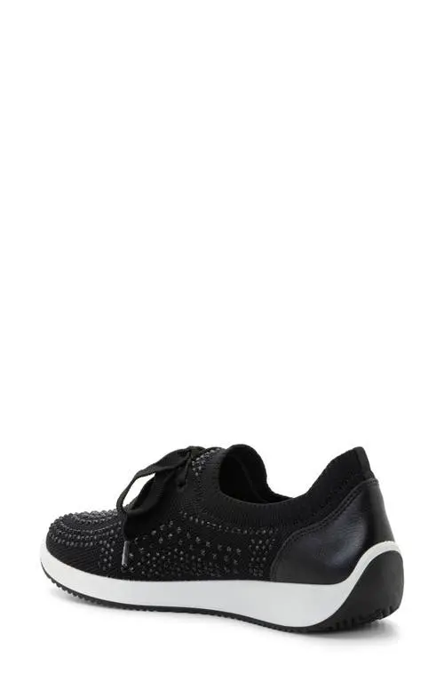 ARA Lisbon Lace-up Sneaker - Black