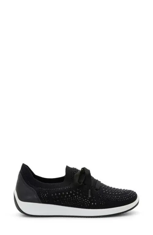 ARA Lisbon Lace-up Sneaker - Black