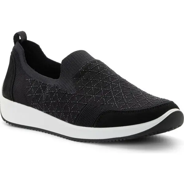 ARA Lisbon Lace-up Sneaker - Black