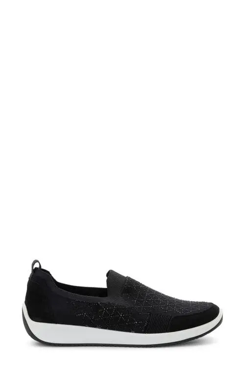 ARA Lisbon Lace-up Sneaker - Black