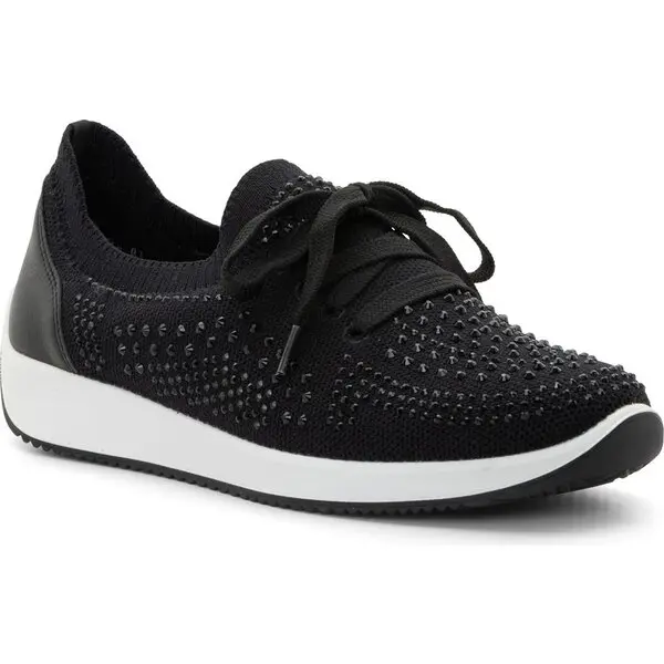 ARA Lisbon Lace-up Sneaker - Black