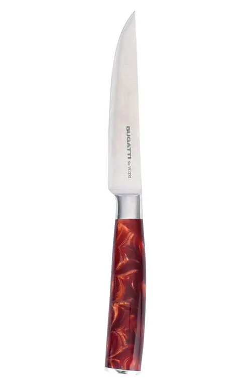 VIETRI Coltelli 4-piece Stainless Steel Steak Knife Set - Brown