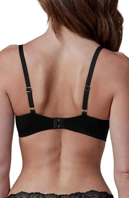 SKARLETT BLUE Minx Lace Balconette Bra - Black