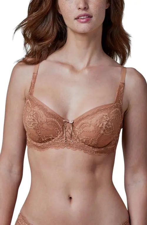 SKARLETT BLUE Minx Lace Balconette Bra - Gleam