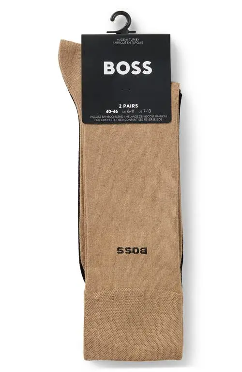 BOSS Assorted 2-pack Crew Socks