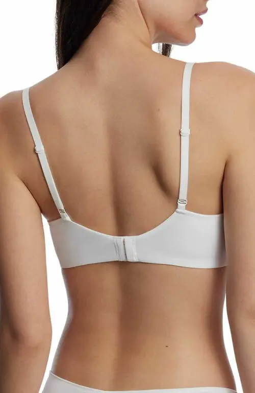 SKARLETT BLUE Minx Deep Plunge Lace Bra - White/nylon