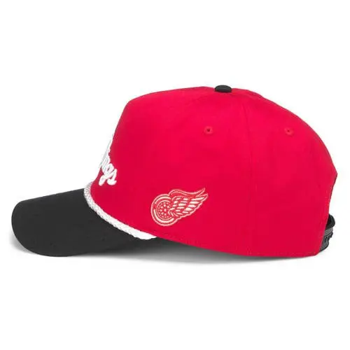 American Needle Detroit Wings Roscoe Washed Twill Adjustable Hat
