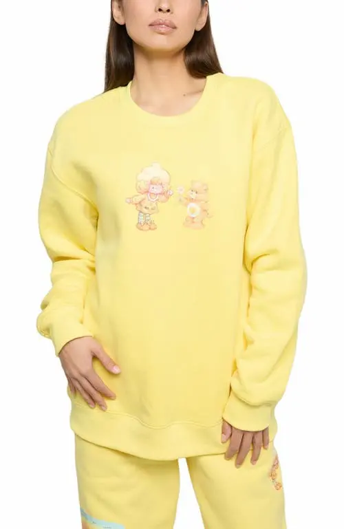 SAMII RYAN Offer Kindness Crewneck - Yellow
