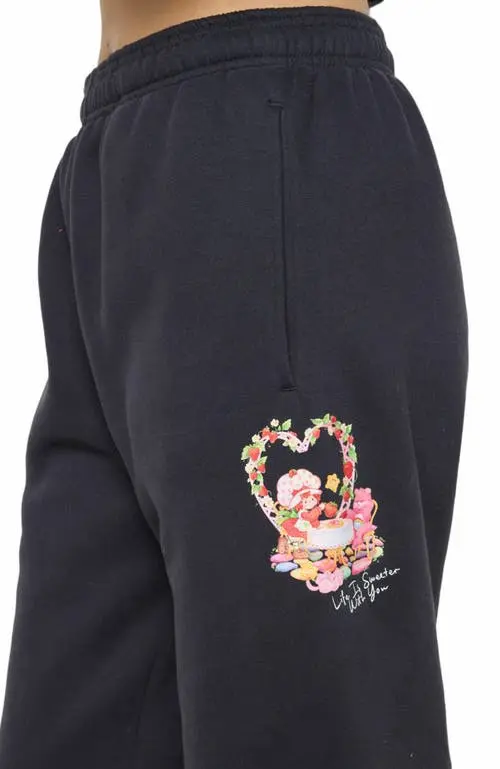 SAMII RYAN Life Is Sweet Sweatpants - Black
