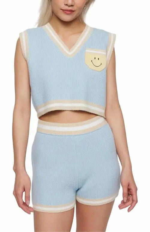 SAMII RYAN Smiley® Wimbeldon Knit Vest